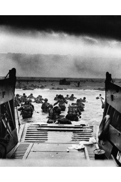 D Day Art Print- A Soldiers View